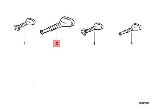 Genuine BMW M3 M6 X3 X5 X6 Z3 Roadster Z4 Protection Cap 3-Pin ...