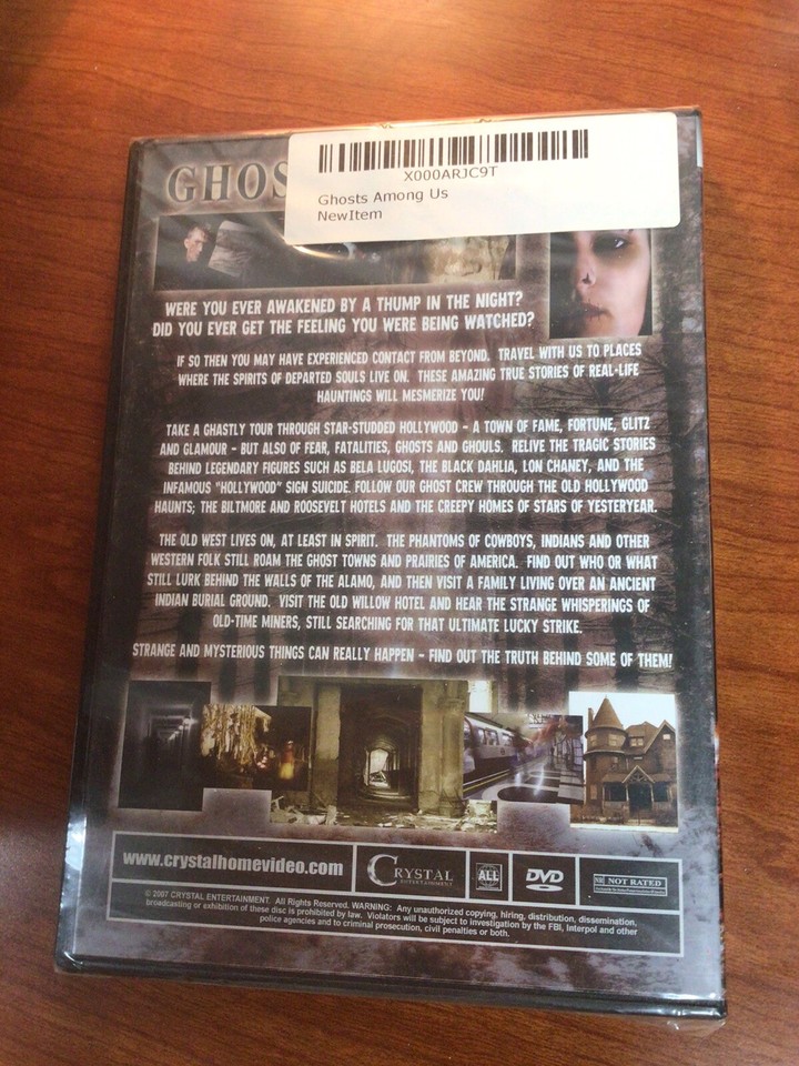 Ghosts Among Us DVD 2-Disc Set Most Haunted Places In America Movie ...