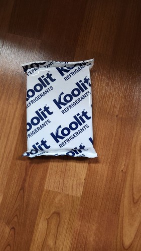 Six (6) KOOLIT Ice Pack Foam Refrigerants Bricks Rigid Refreezable ...
