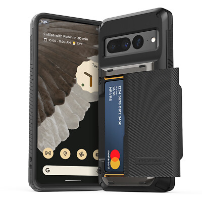 For Google Pixel 7 & 7 Pro Phone Case VRS® Sturdy Rugged Card Wallet ...