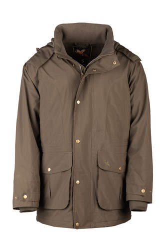 Mens Fleece Lined Dry Coat Waterproof Outdoor Hooded Jacket For Men ...