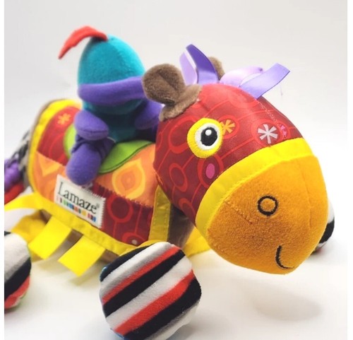 Lamaze Infant Developmental Prance A Lot Horse Knight 9" Plush Rattle ...