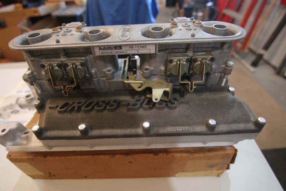 NOS 1970 Boss 302 Cross-Boss 4V inline induction, super rare magnesium ...