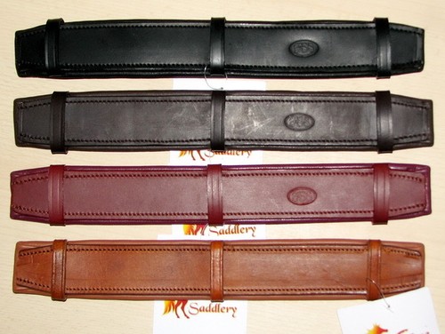 FSS Padded Headpiece Poll Guard Leather Comfort Soft Crownpiece for ...