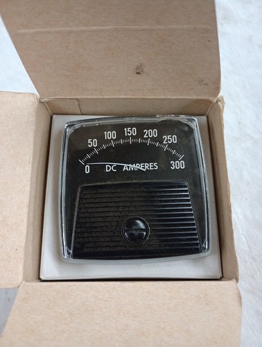Miller® 2.5" 50 M V 0 - 300 Scale Black Face DC Ampere Meter 121207 | eBay