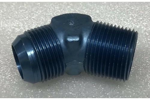 AN823-16D, MS20823-16D, Aircraft Aluminum Pipe Elbow 45 Degree Fitting ...