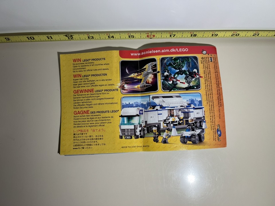 LEGO Batman Buggy 7884 Escape of Mr. Freeze - Mostly Complete w ...