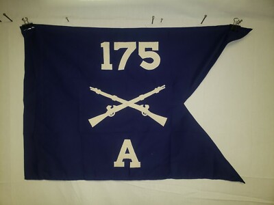 flag1461 WW 2 US Army Guide on 175 Infantry Regiment A Company IR43A | eBay