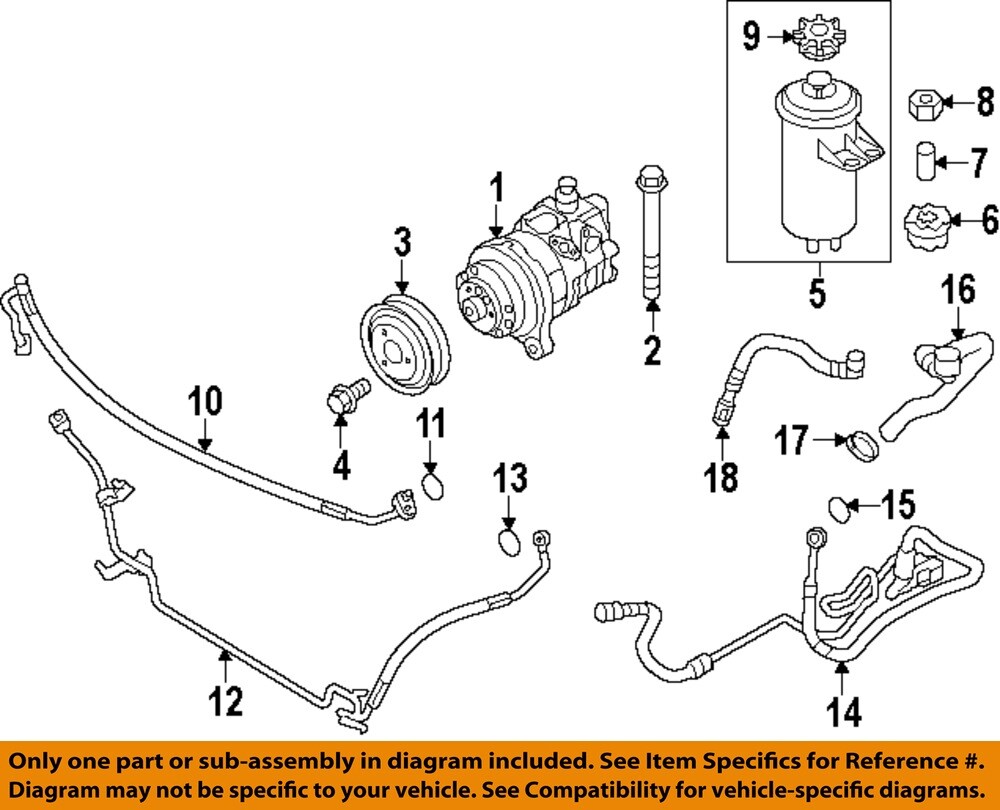 BMW+32416788696+Genuine+OEM+UPR+Press+Hose+O-ring for sale online | eBay