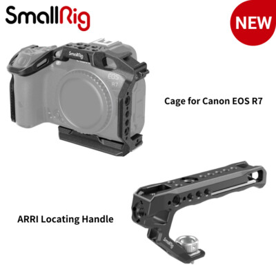 SmallRig EOS R7 Cage Kit for Canon EOS R7 w/ ARRI Locating Top Handle ...