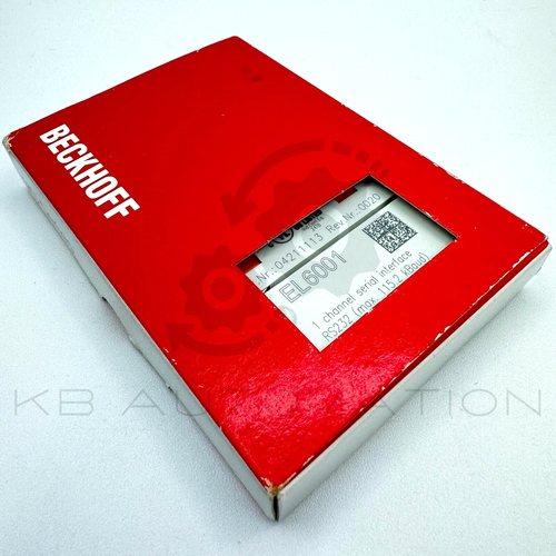 Terminal EtherCAT Beckhoff EL6001, interface de communication 1 canal ...