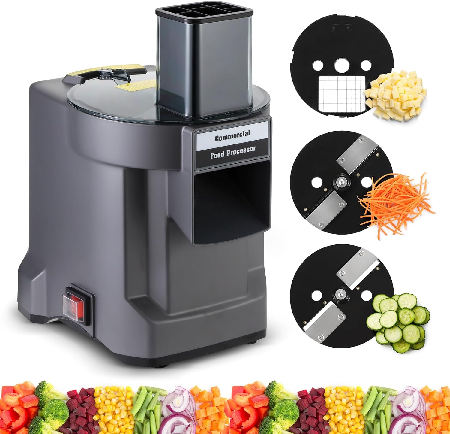 3 in 1 Electric Vegetable Chopper, Multifunctional Chopper Vegetable Cutter Slic | eBay