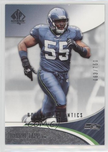 2006 SP Authentic Rookie Authentics /750 Darryl Tapp #96 Rookie RC | eBay