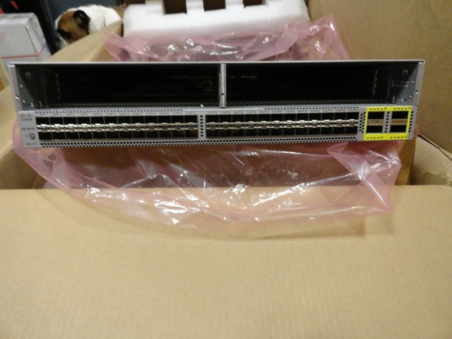 Cisco Nexus 56128P 10Gb SFP w/ 2x N56-M24UP2Q Switch w/ 4x PS - N5K ...