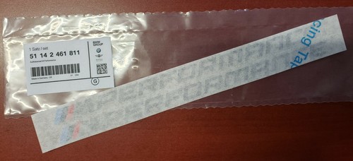 NEW BMW G20 G14 G15 G05 Decal [M PERFORMANCE] 51142461811 X2 13" 33CM ...