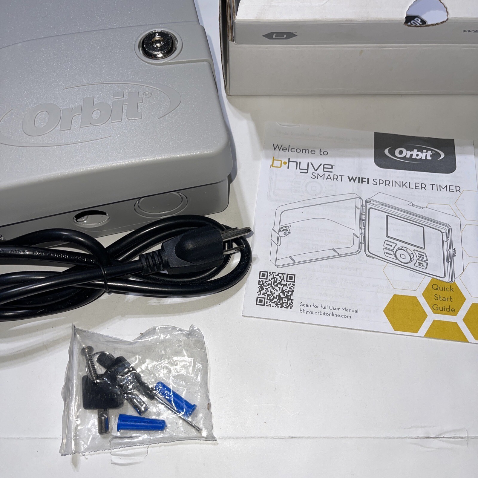 Orbit 57946 B-hyve Indoor/outdoor 6 Station WiFi Sprinkler System ...