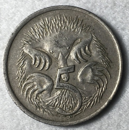 1966 5 Cent Australia Collectibles Coin World Coin Vintage Coin Free ...