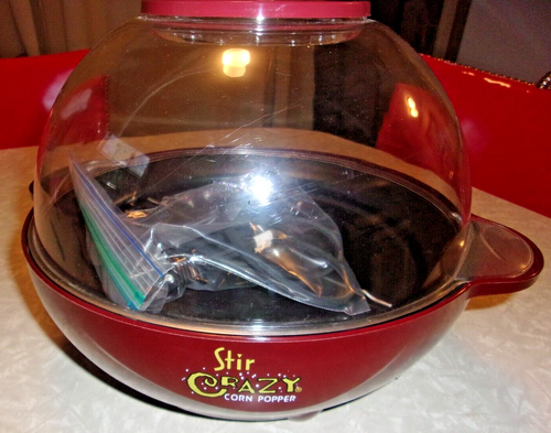 Stir Crazy Popcorn Popper New Electric Makes 6 Cups Model PC17583 | eBay