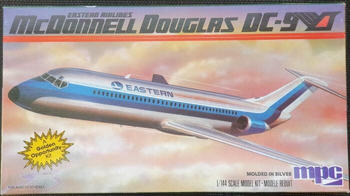 MPC (Airfix USA) 1:144 McDonnell Douglas DC-9-30 Eastern Airlines ...