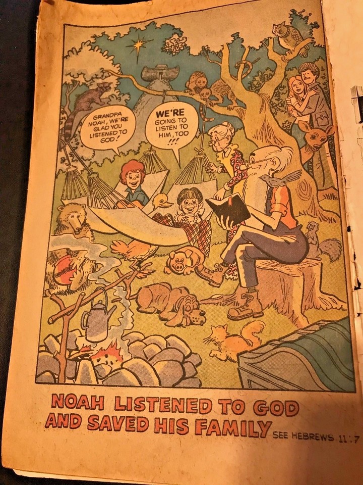 Collector Christian Comic "Noah's Ark" 1975 Rare Flemington Revell | eBay