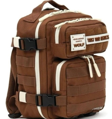 Wolfpak 9L Backpack Mini Mocha Brown Shoulder Bag Tactical Military | eBay