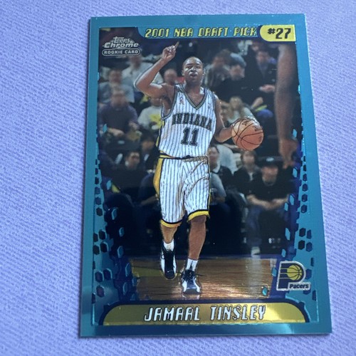 2002 Topps Chrome Rookie Card #154 Jamaal Tinsley | eBay