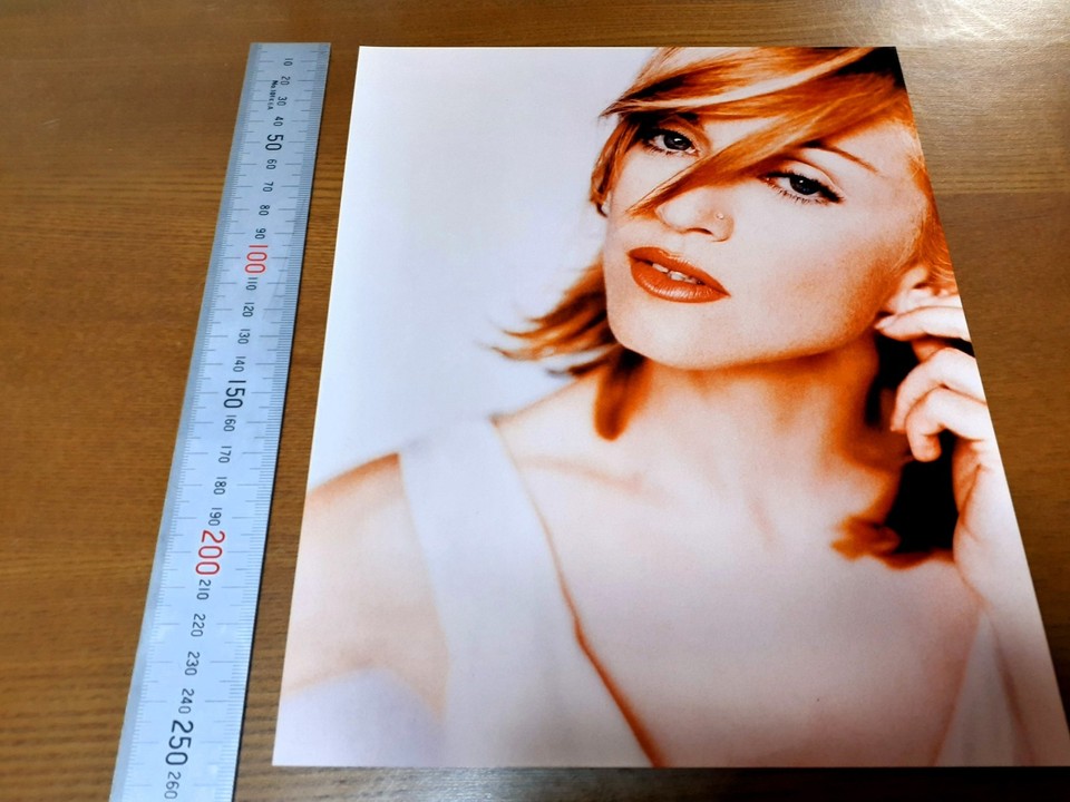 MADONNA - Mario Testino 1995 Versace : LARGE glossy photo : very rare ...