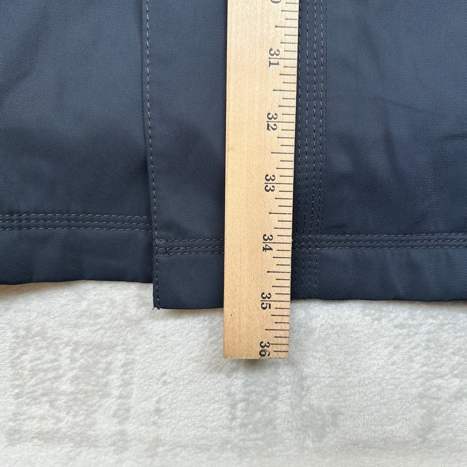 Calvin Klein Slim-Fit Overcoat Mens 40R Medium Navy Blue Water ...