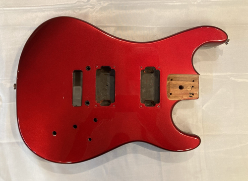 KRAMER® PACER CLASSIC SERIES METALLIC RED ALDER FLOYD ROSE BODY w ...