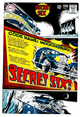 SECRET SIX #1 in VF condition a 1968 DC Silver Age comic | eBay