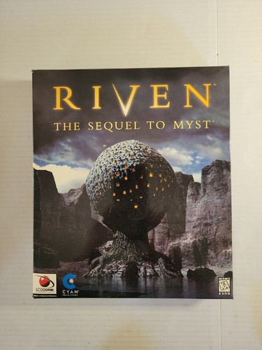 Riven The Sequel to Myst Windows Mac 1997 Big Box Complete | eBay