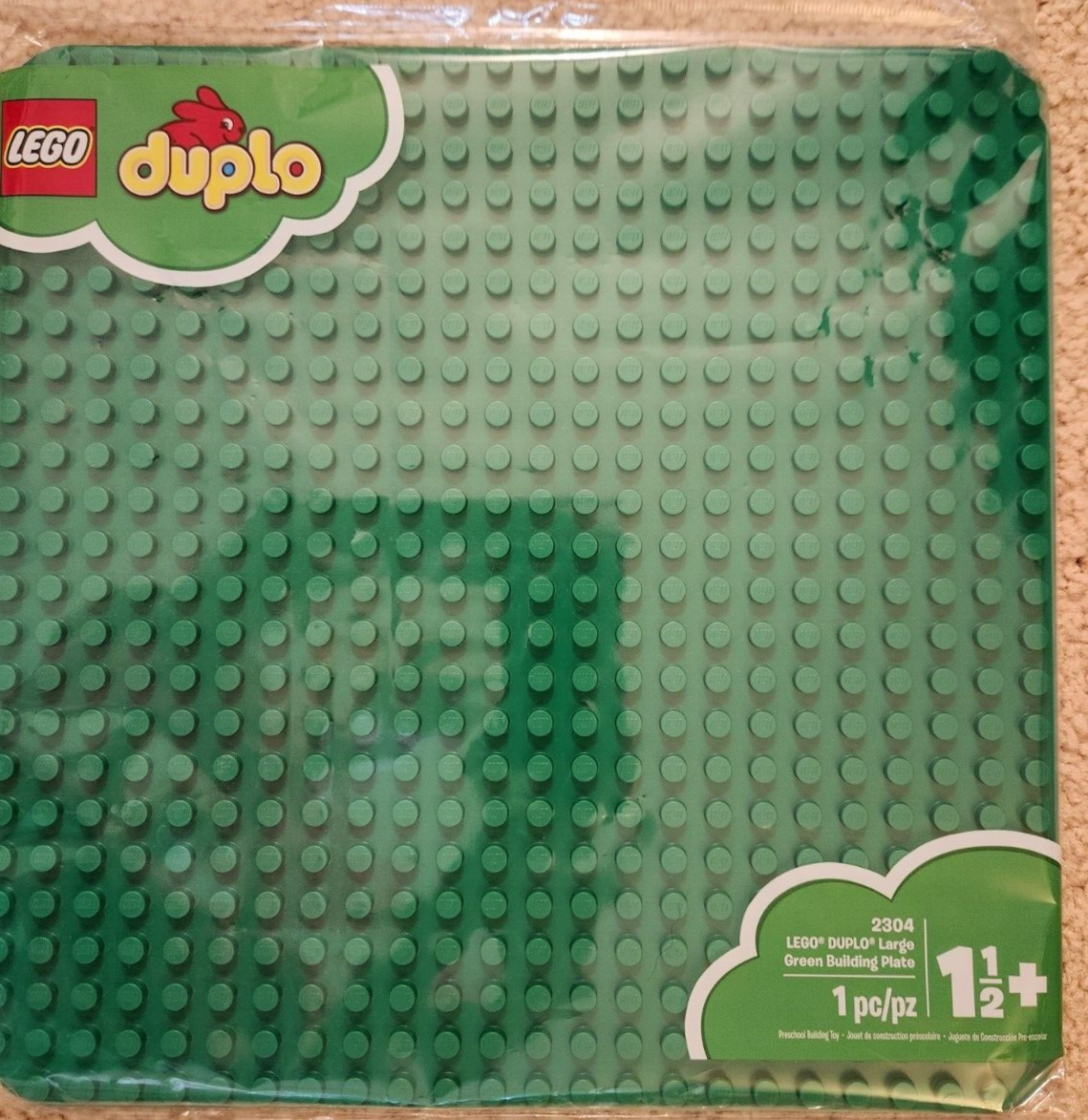 NEW Legos DUPLO green baseplate (2304) 22x24 dots 15x15 inches | eBay