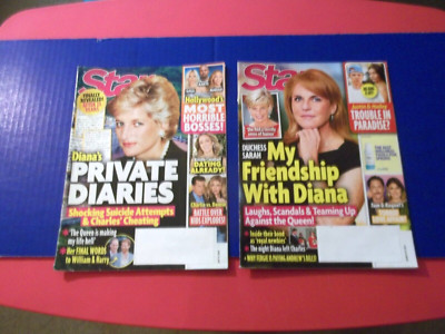 'PRINCESS DIANA DIARIES/'FRIENDSHIP WITH DIANA' STAR MAGAZINE 7/18/20 3 ...