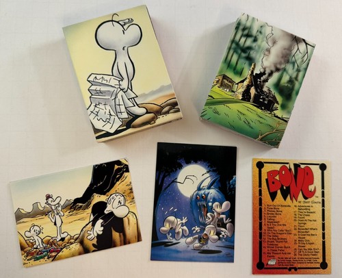 1994 Comic Images Bone by Jeff Smith Series 1 Complete Trading Card Set ...