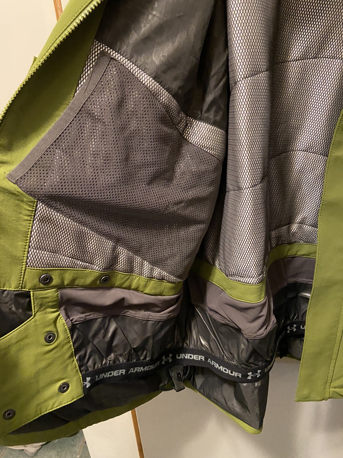 under armour xl zip front jacket with hood | eBay