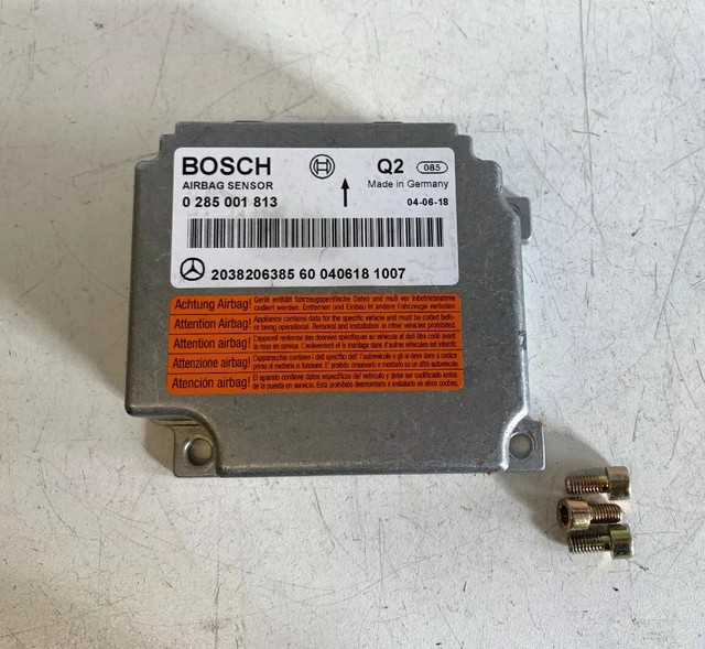 Mercedes-Benz C W203 CLK W209 Airbag Control Module Unit ECU 2038206385 ...
