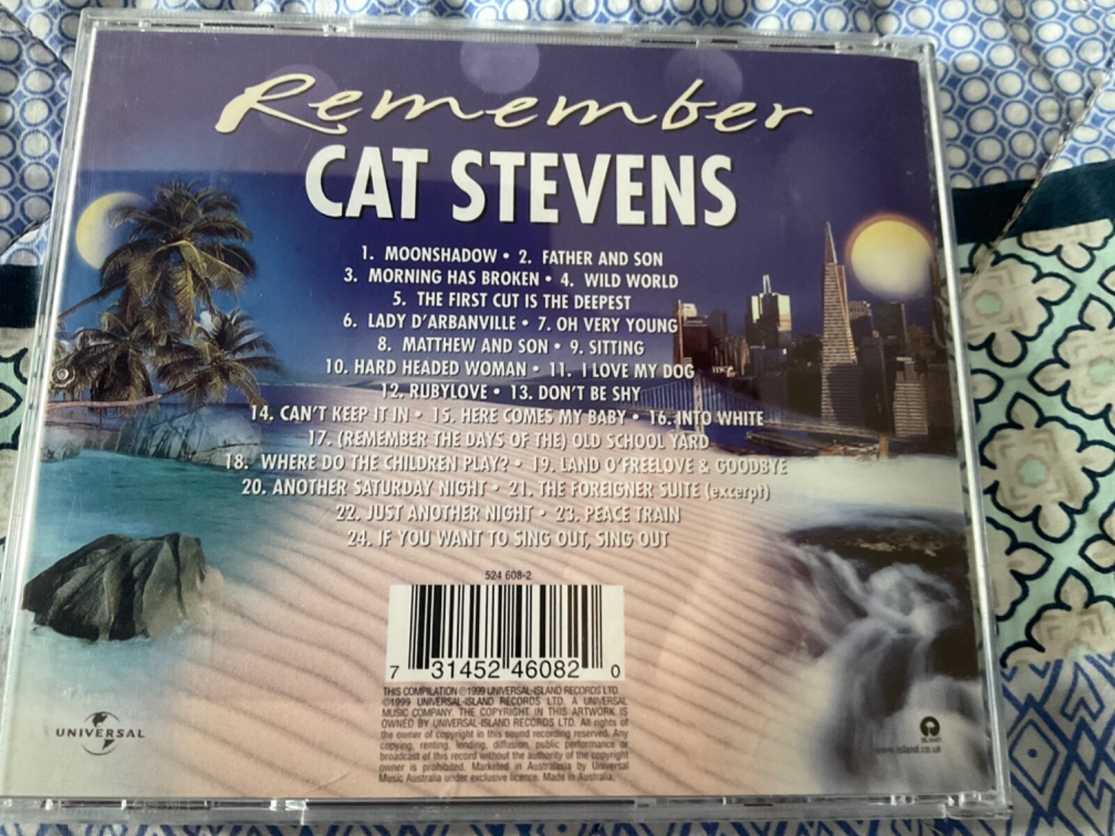 CAT STEVENS Remember The Ultimate Collection CD LIKE NEW Best Of ...