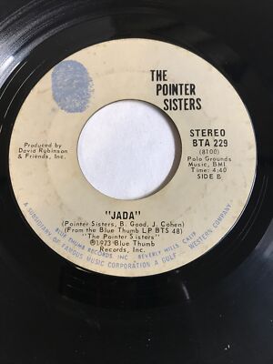 The Pointer Sisters - Yes We Can Can - Blue Thumb (45RPM 7”) (RC123 ...