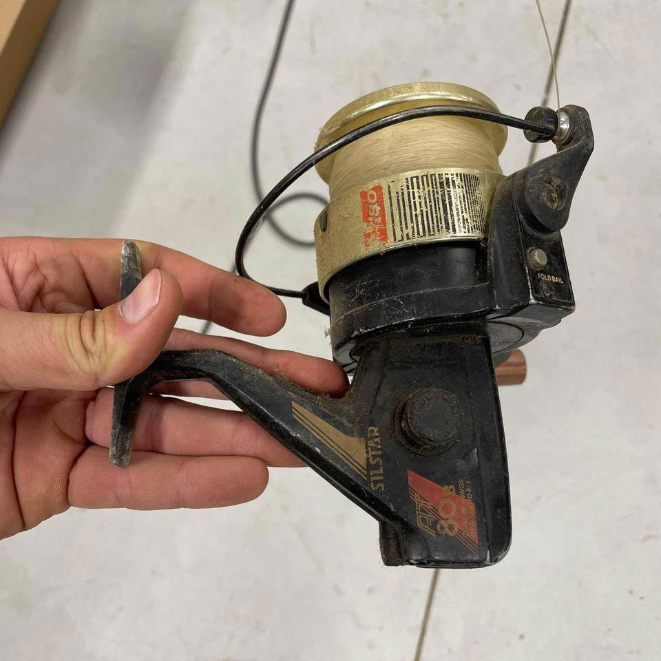 Vintage Silstar Spinning Reel AT80b AT 80b - HN | eBay