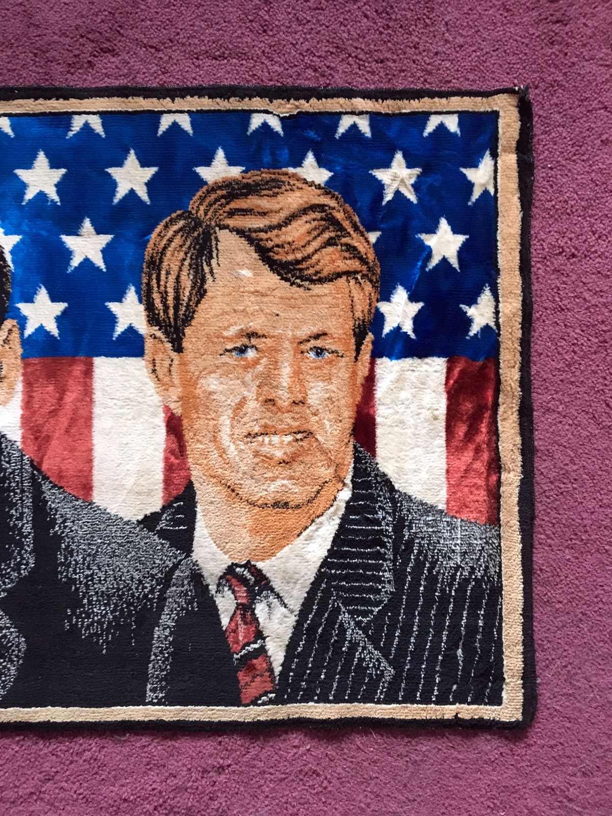John F. Kennedy Martin Luther King Robert F. Kennedy Tapestry JFK MLK ...
