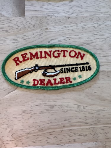Vintage Remington Powder Horn Since 1816 Patch | eBay