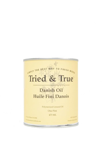 Danish Oil, Pint - Pure Polymerized Linseed Oil Wood Finish, Ideal for ...