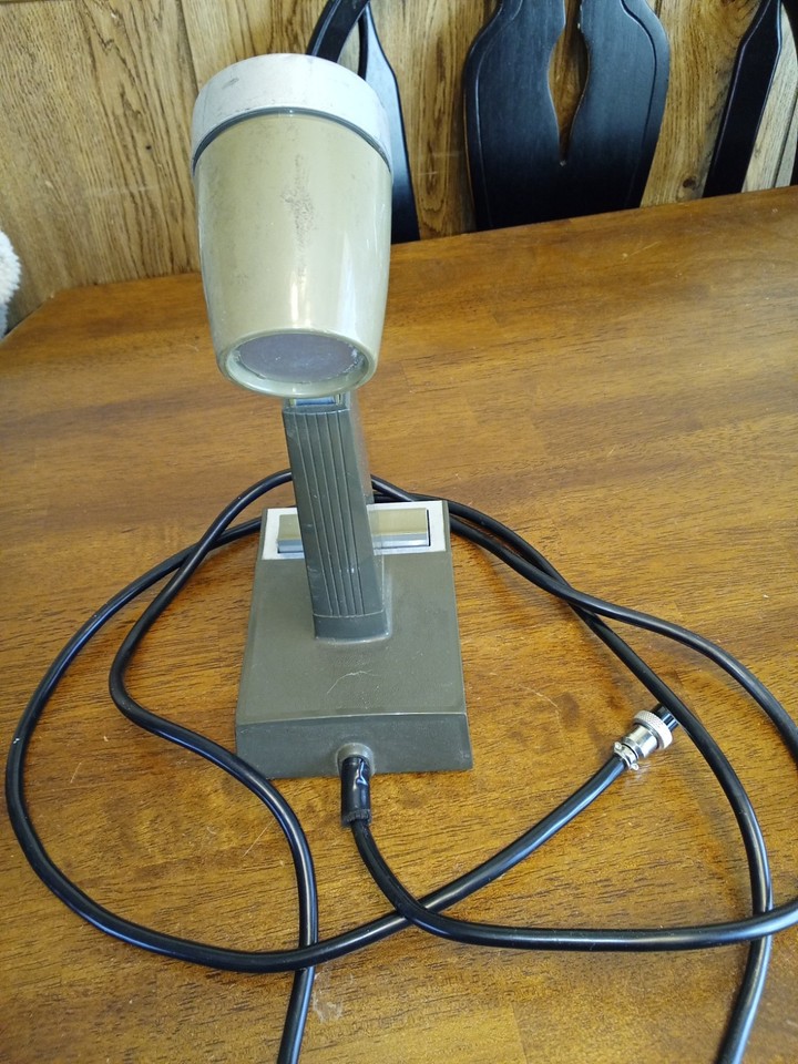 Shure Ham Radio Microphone Adjustable Height Rebuilt New Condenser Mic ...