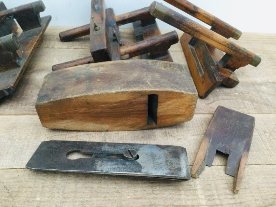 Vintage Carpentry Wooden Planes Selection - spares / restoration | eBay UK