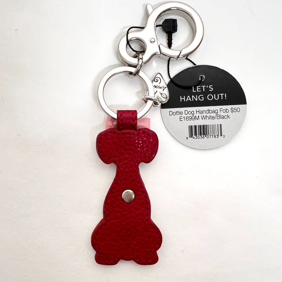 BRIGHTON Leather Handbag Charms Fobs Key Chains NWT $45-50 | eBay