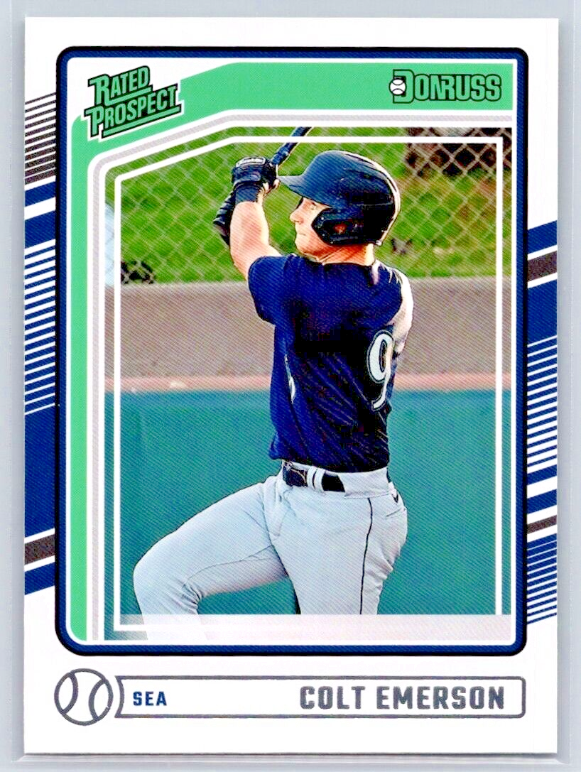 2024 Donruss - Colt Emerson - Seattle Mariners - Prospect - #173 | eBay