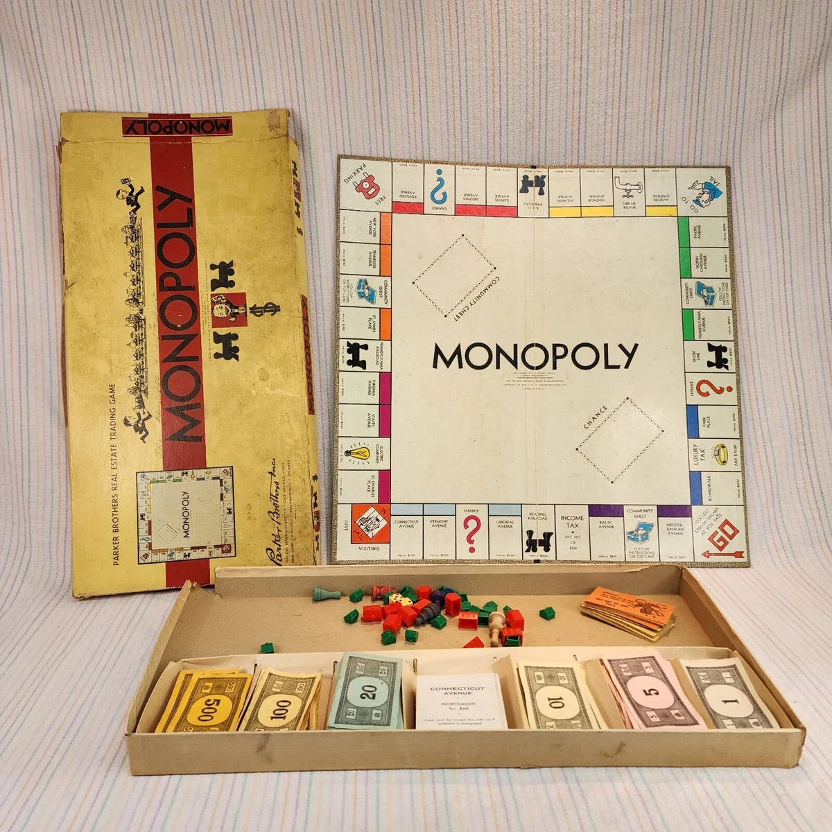 First Monopoly Board