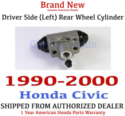 Genuine OEM Honda Civic Driver Side Rear Brake Cylinder 1990-2000 ...