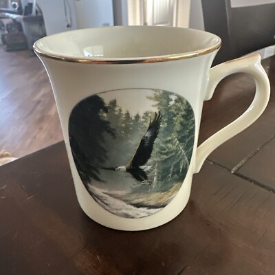 Lenox Eagle Conservation Northern Heritage 1994 Mug Cup Coffee Tea ...