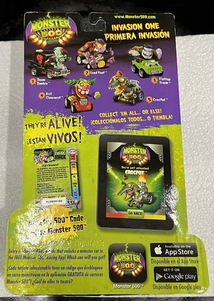 🏁 Freak Force Monster 500 #4 Evil Clownevil Action Figure 5022V 🏁 | eBay